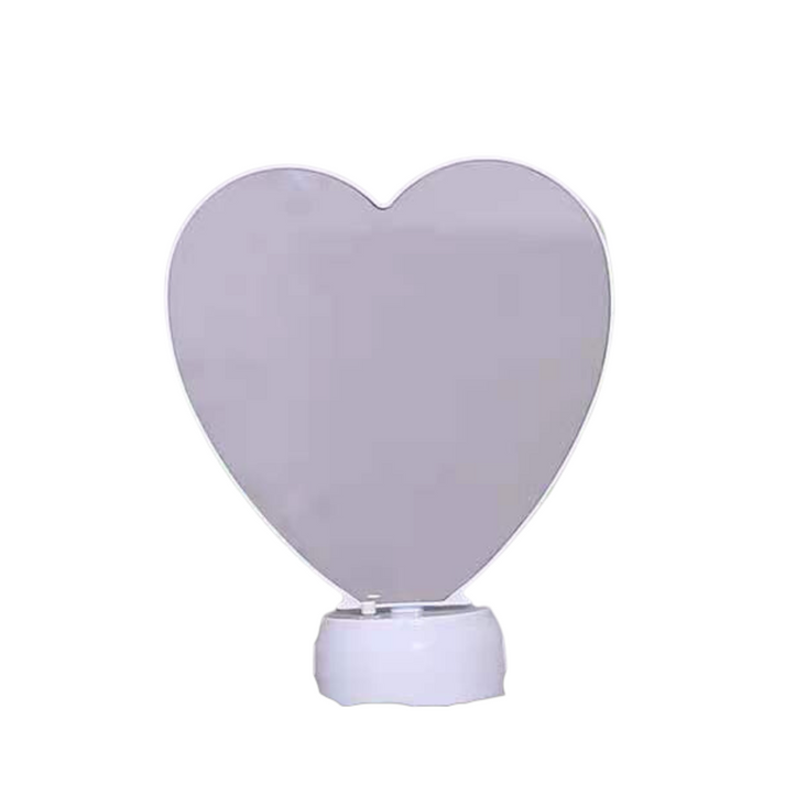 Magic Mirror Hidden Sublimation Metal Inner Circle With Led Light and ...