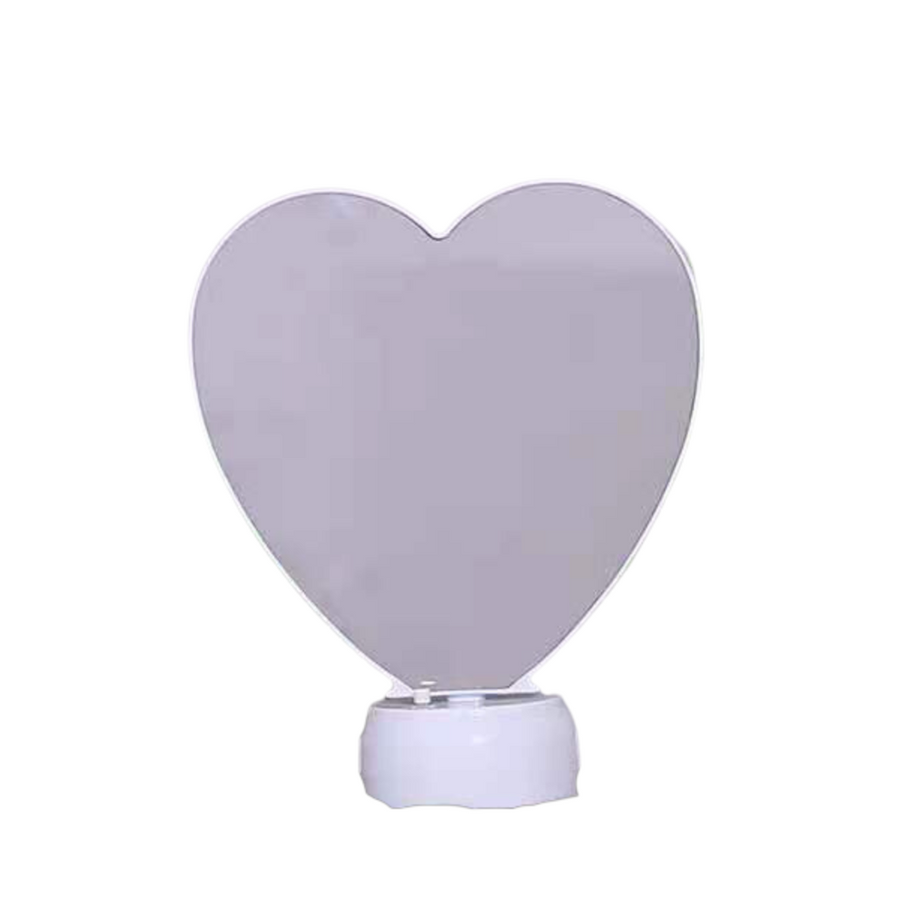 Magic Mirror Hidden Sublimation Metal Inner Circle With Led Light and ...